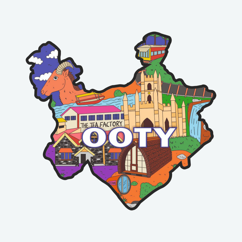 Ooty Map – Magnet Wala