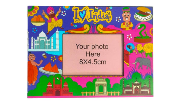 Taj Mahal India Photo Frame – Magnet Wala